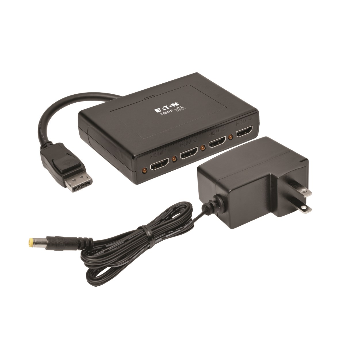 4-Port DisplayPort to HDMI Splitter, MST Hub, 4K 60Hz UHD | Eaton