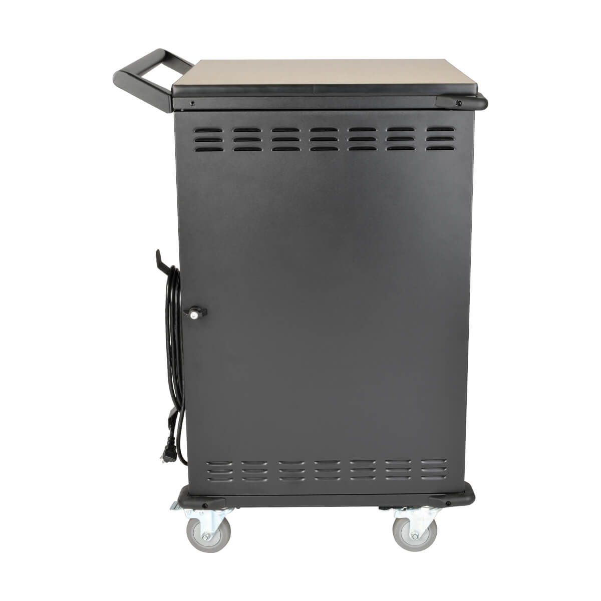 Multi-Device Charging Cart, 36 Slots, Chromebooks, Laptops 120V, Black ...