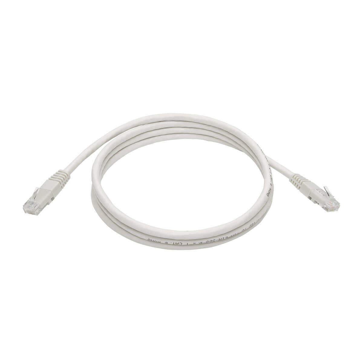 Cat6 Gigabit Ethernet Cable, White, 5-ft | Eaton