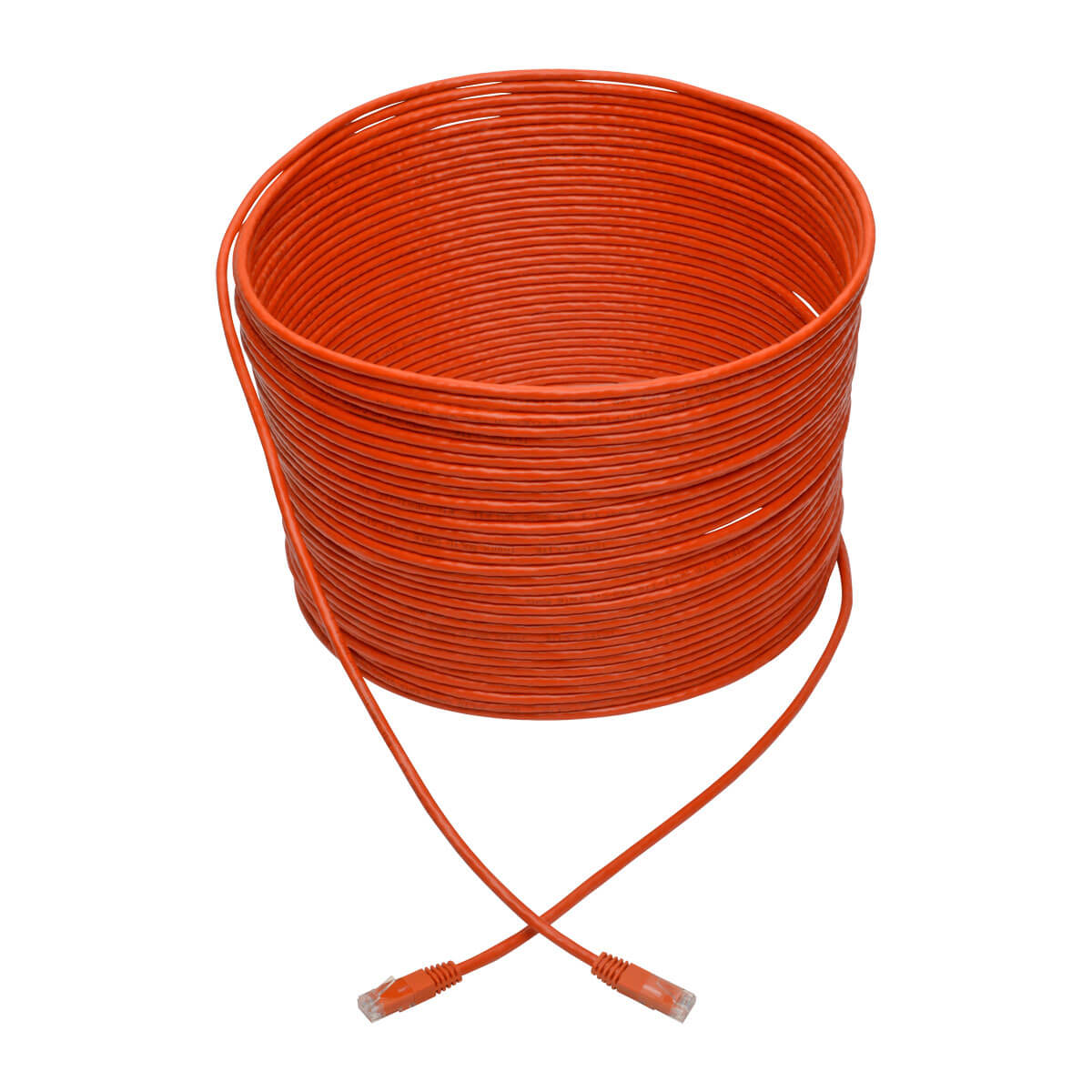 Cat6 Gigabit Ethernet Cable, Orange, 100-ft | Eaton