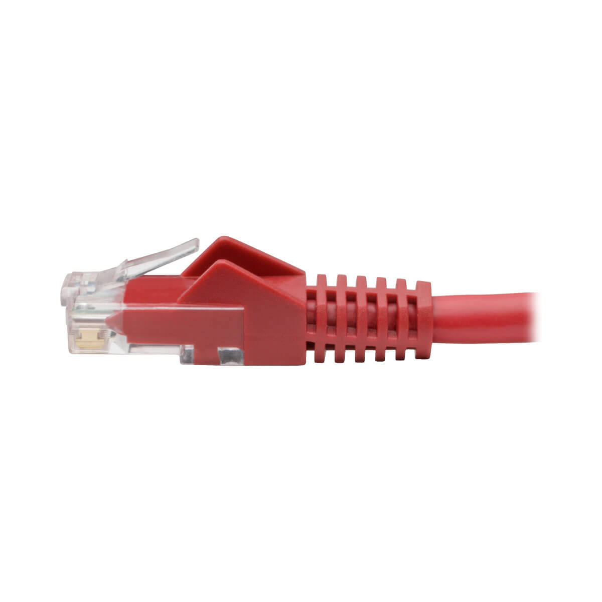 Cat6 Snagless Gigabit Ethernet Cable, Red, 6 in. | Eaton