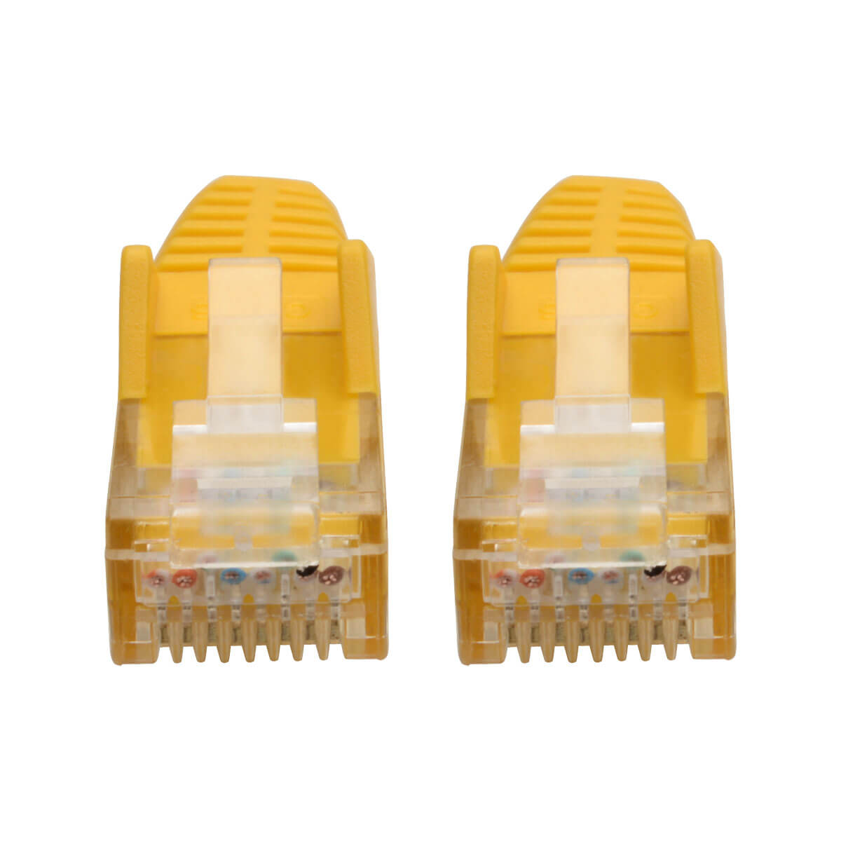 Cat6 Snagless Gigabit Ethernet Cable, Yellow, 6 in. | Eaton