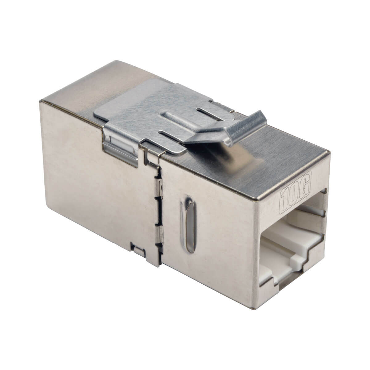 Cat6a Straight-Through Modular Shielded In-Line Snap-In Coupler | Eaton