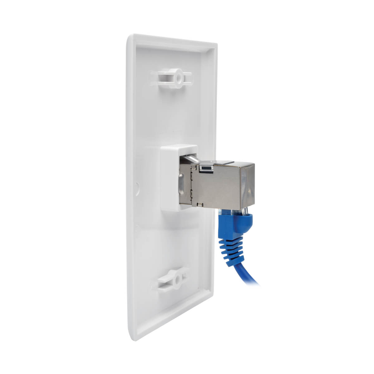 Cat6 Straight-Through Modular Shielded In-Line Snap-In Coupler | Eaton