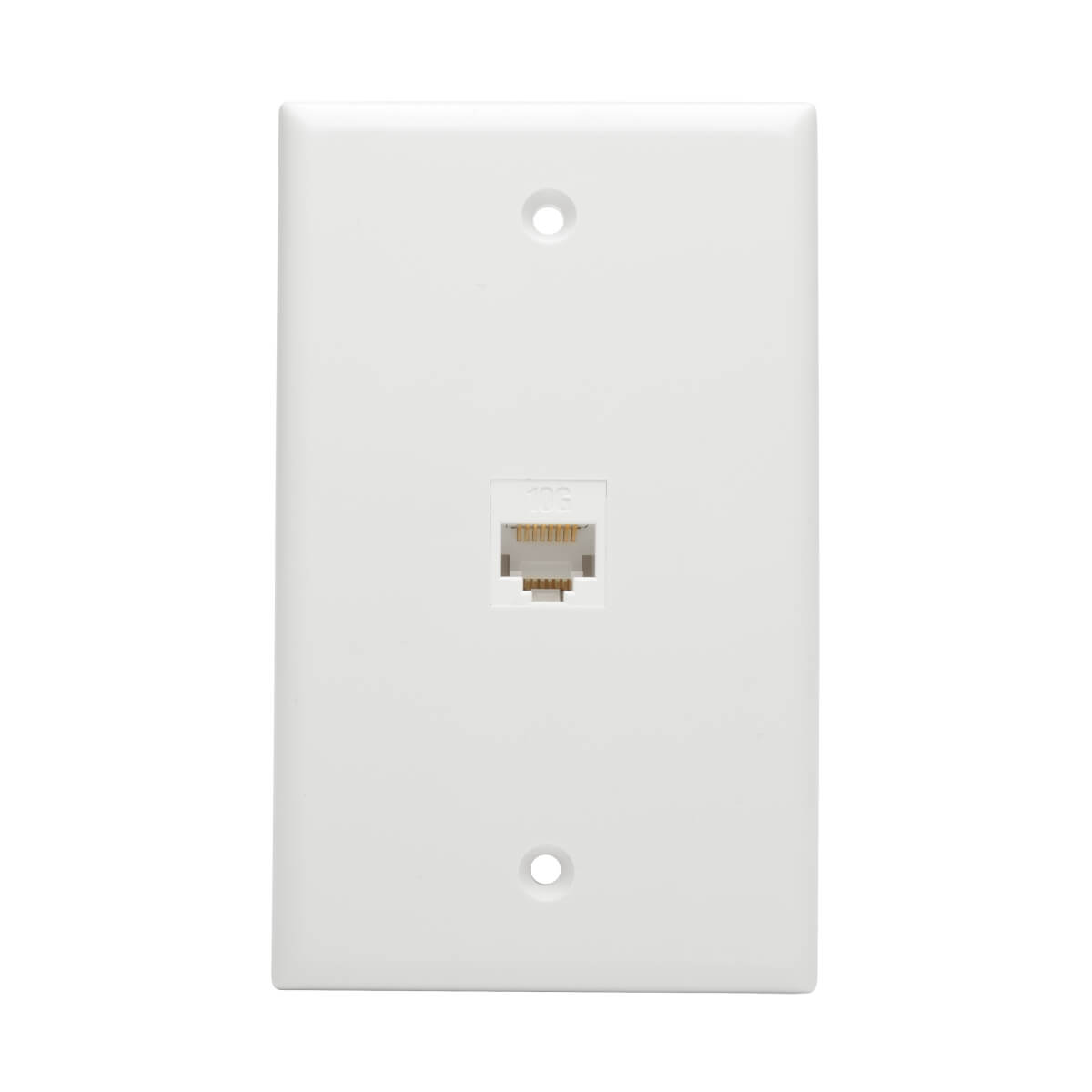 Cat6a Straight-Through Modular In-Line Snap-In Coupler, RJ45 | Eaton