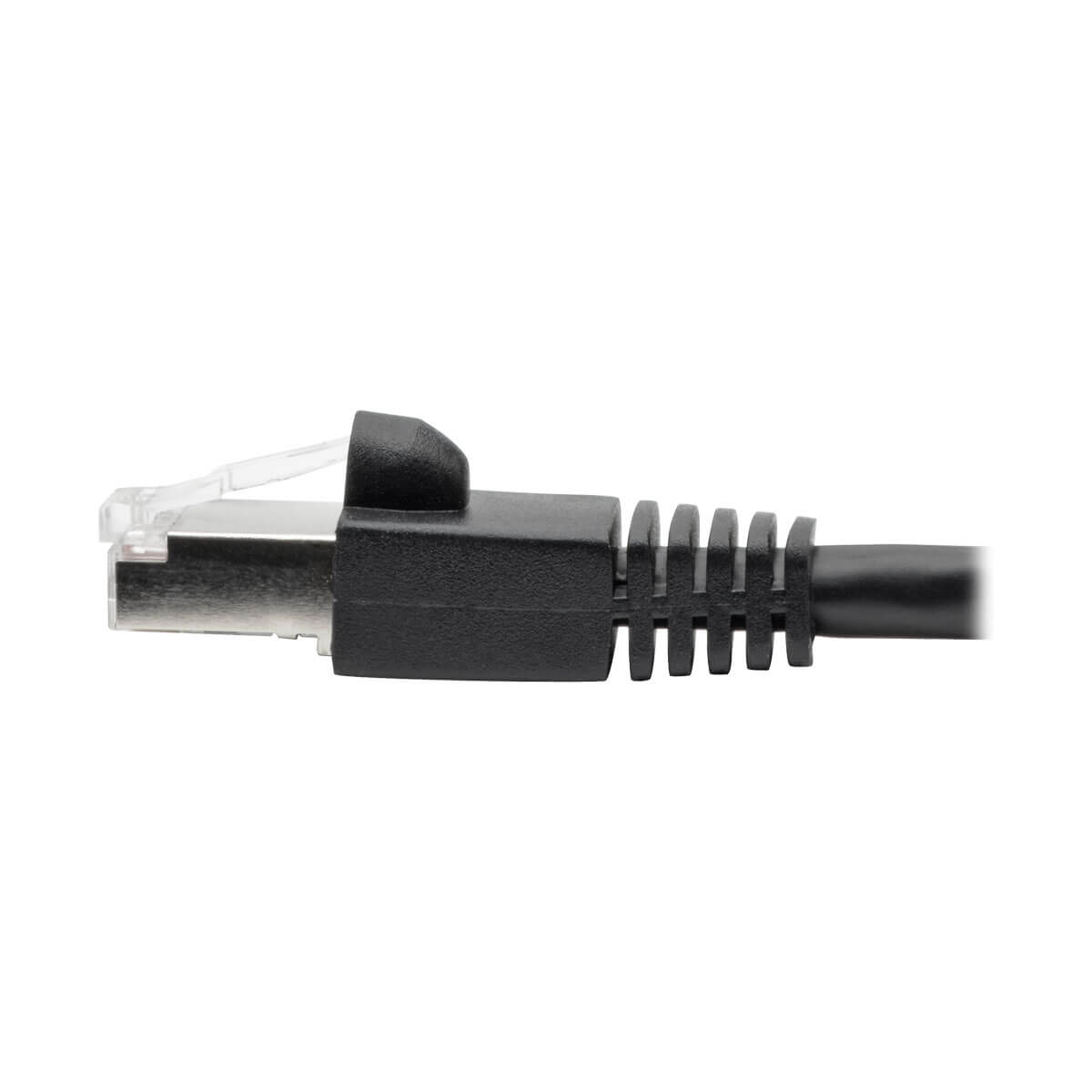 Cat6a Snagless Shielded STP Ethernet Cable, Black, 10-ft. | Eaton