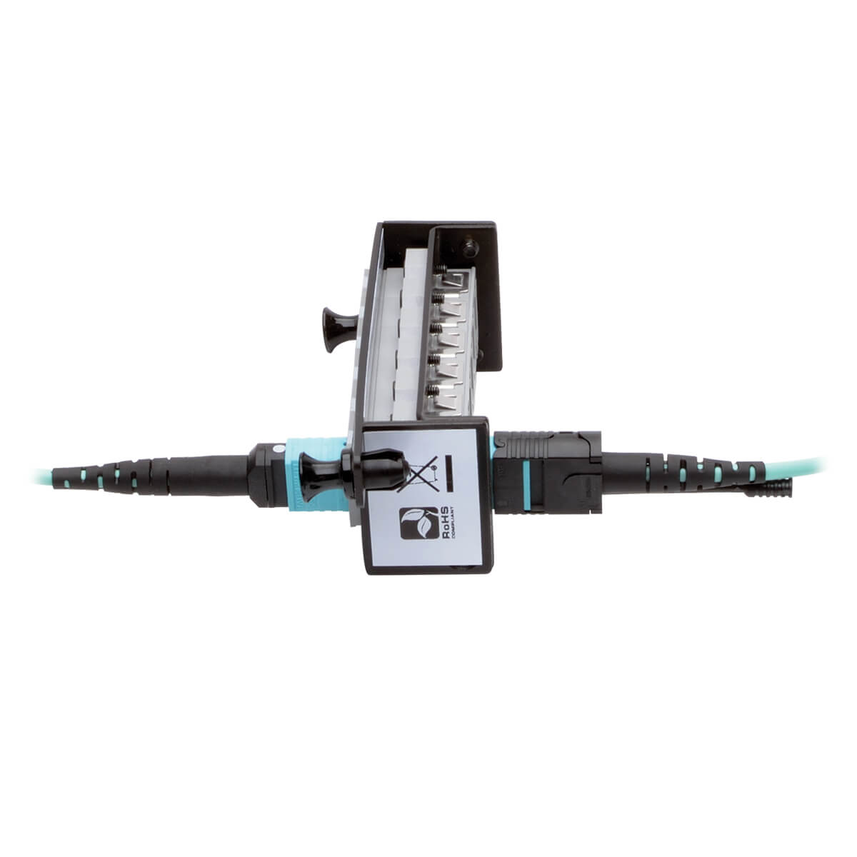 MTP/MPO Multimode Fiber Optic Cable, OM3, 5M | Eaton