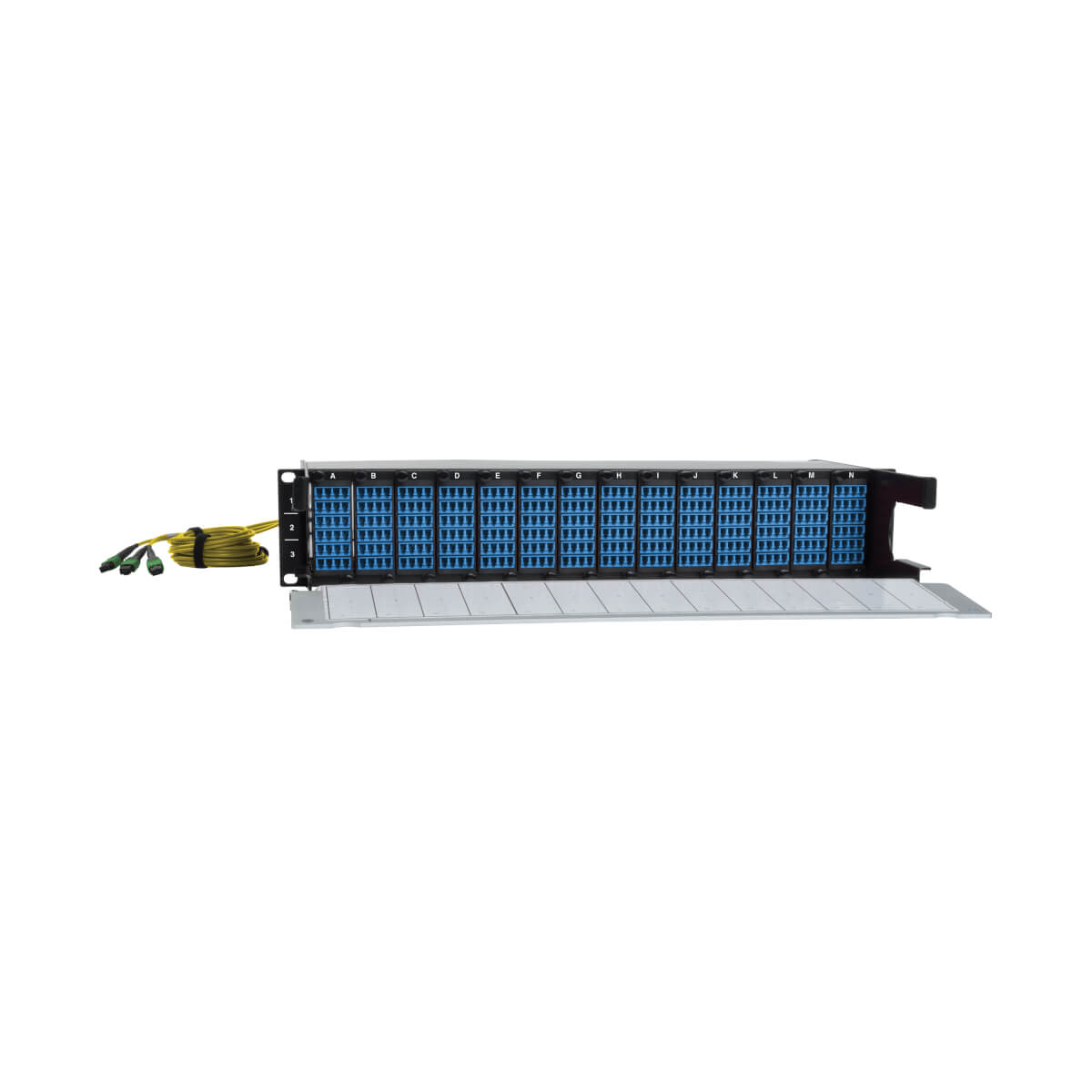 Fiber Breakout Patch Panel,LC Duplex, Singlemode, 2U | Eaton