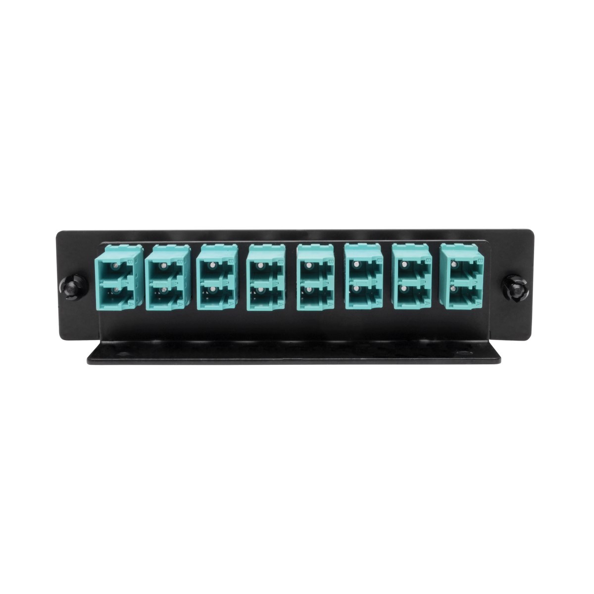 High-Density Fiber Adapter Panel, 8 LC Duplex Connectors | Eaton