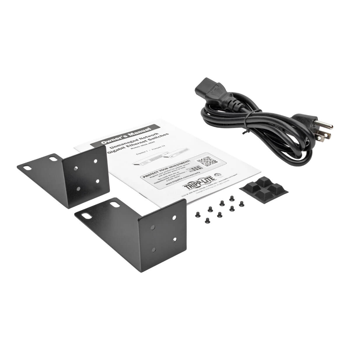 16-Port 10/100/1000 Mbps 1U/Desktop Gigabit Ethernet Unmanaged Switch ...