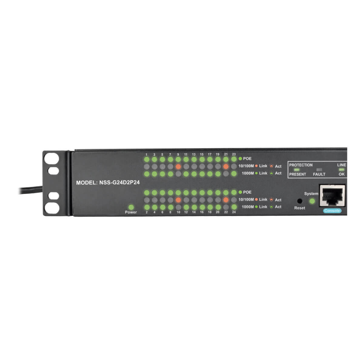 24-Port Gigabit L2 Managed PoE+ Switch, 240W; 2x SFP Gigabit Slots, 52 ...