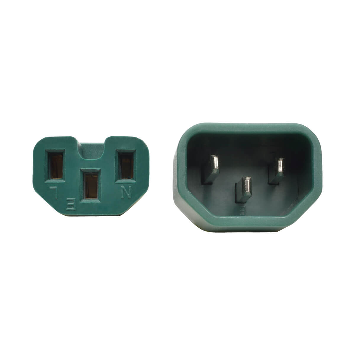 C14 to C15 Power Cable, Heavy Duty, 3 ft, Green | Eaton