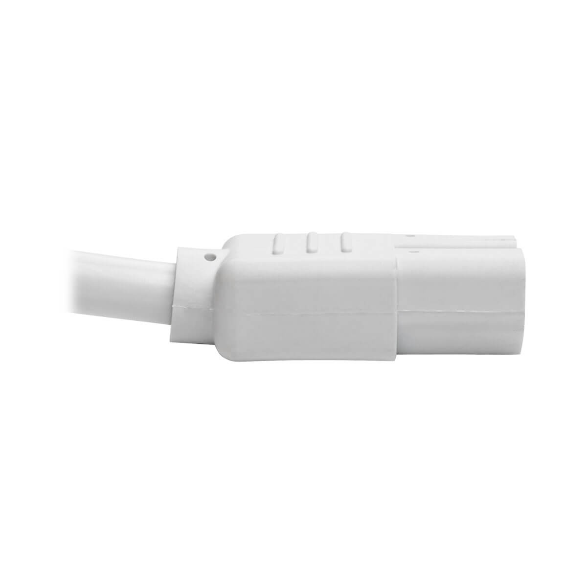 C14 to C15 Power Cable, Heavy Duty, 3 ft, White | Eaton