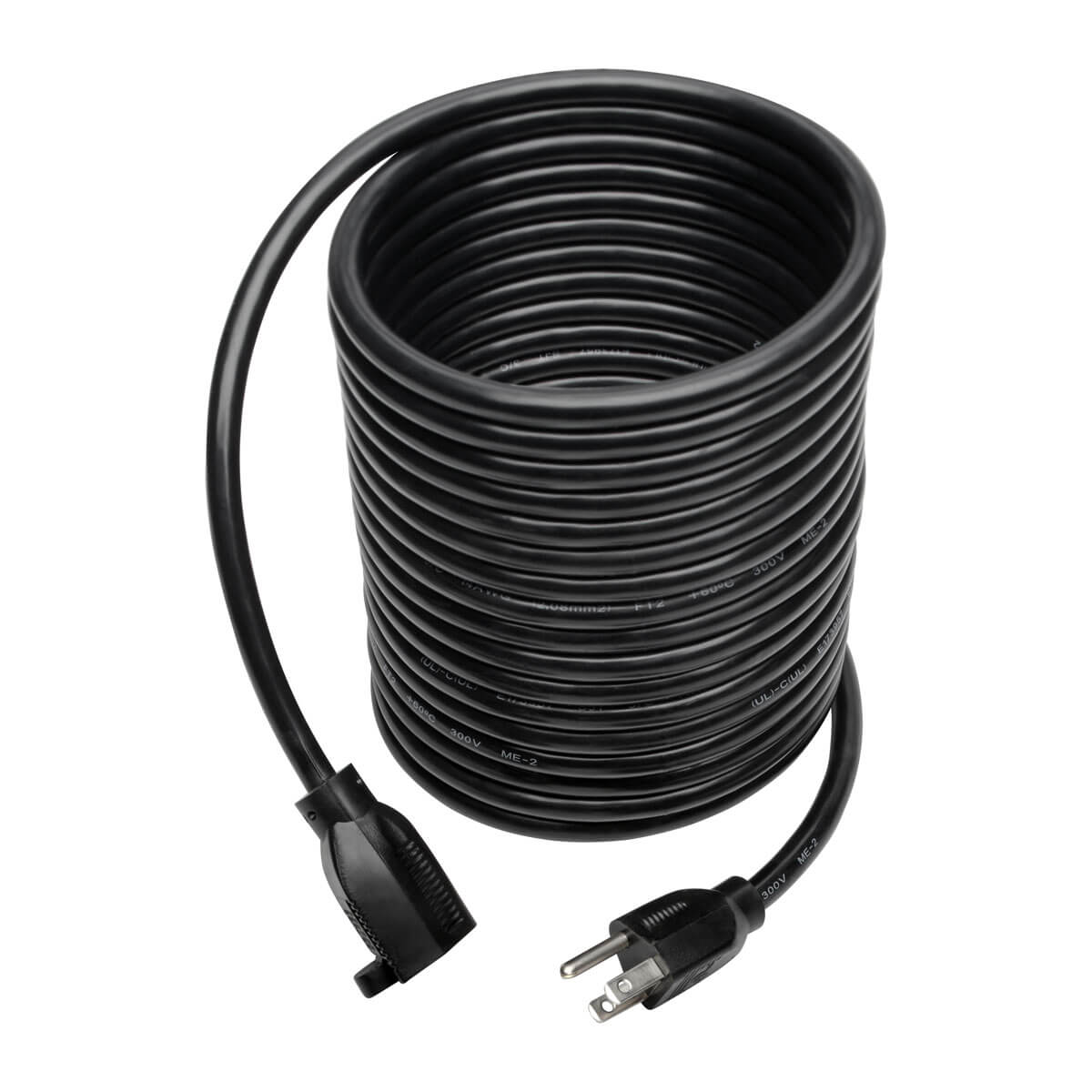 25 ft Extension Cord, 5 15P to 5 15R, Heavy Duty | Eaton