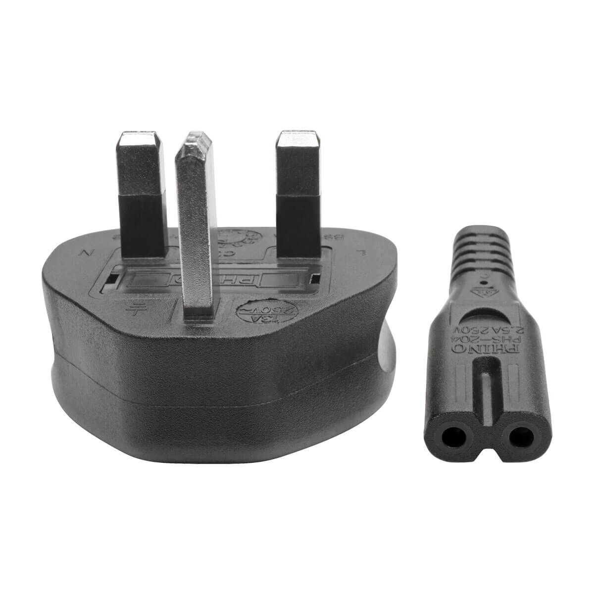 UK Plug to C7, UK Computer Power Cord, BS1363 to C7, 6-ft | Eaton