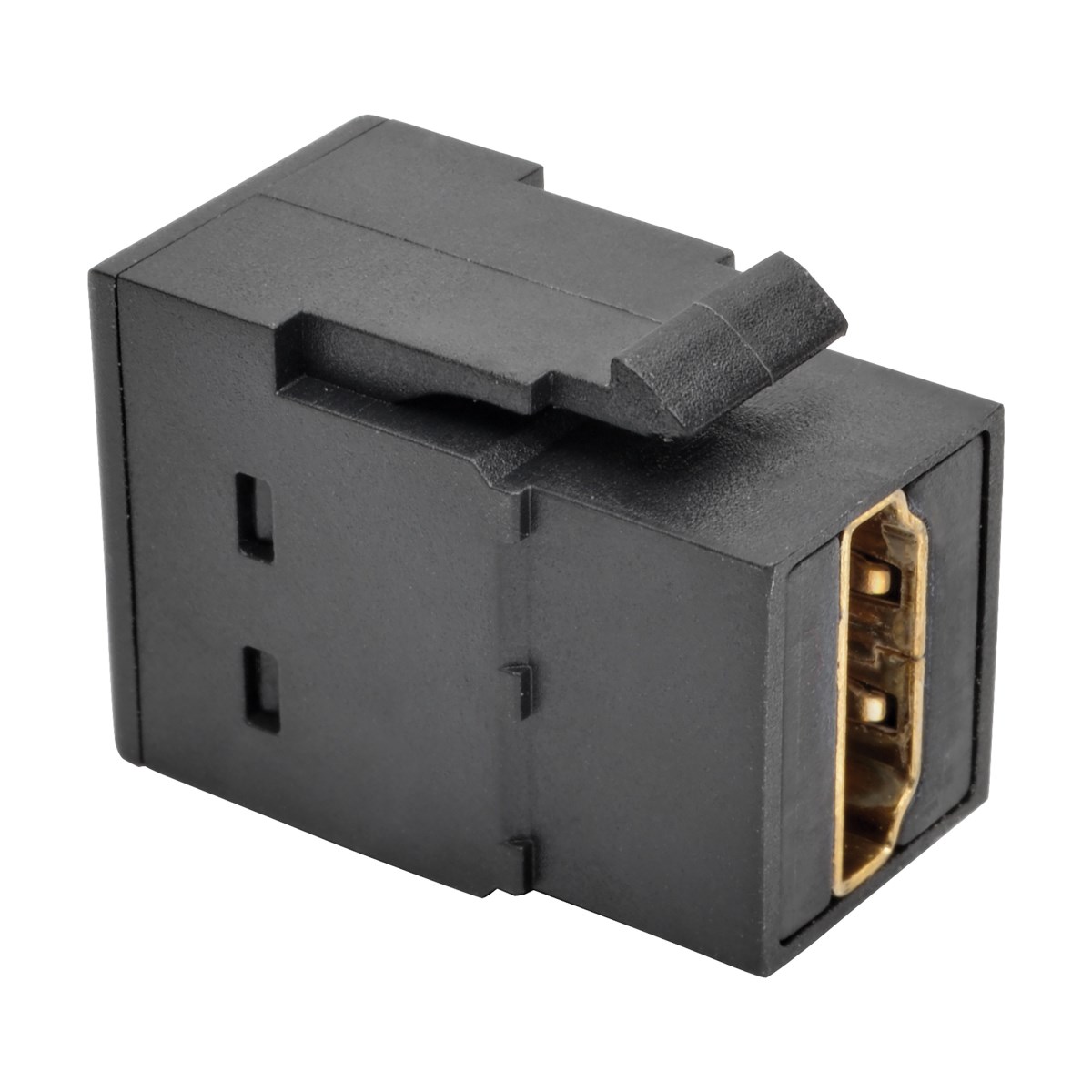 HDMI All-in-One Keystone/Panel Mount Coupler, Black | Eaton