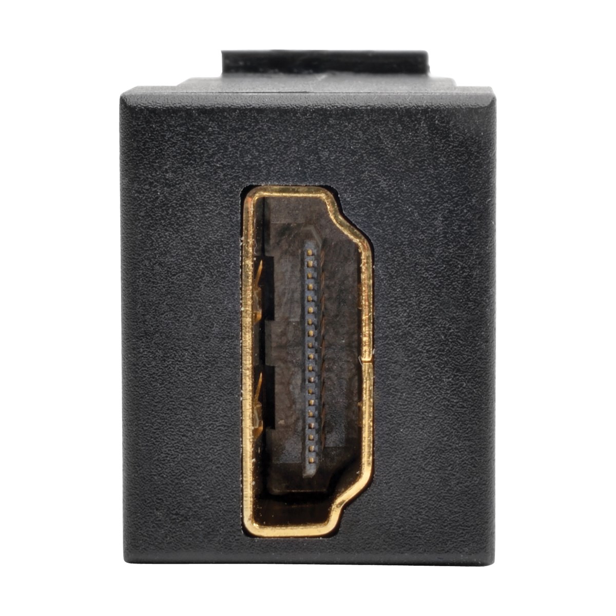 HDMI All-in-One Keystone/Panel Mount Coupler, Black | Eaton