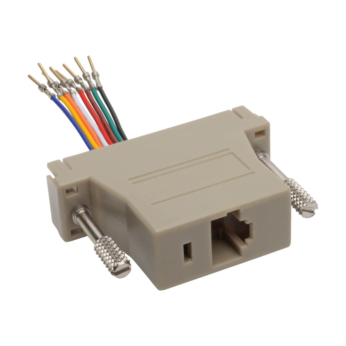 DB25 to RJ45 Modular Serial Adapter, RS-232, RS-422, RS-485 | Eaton