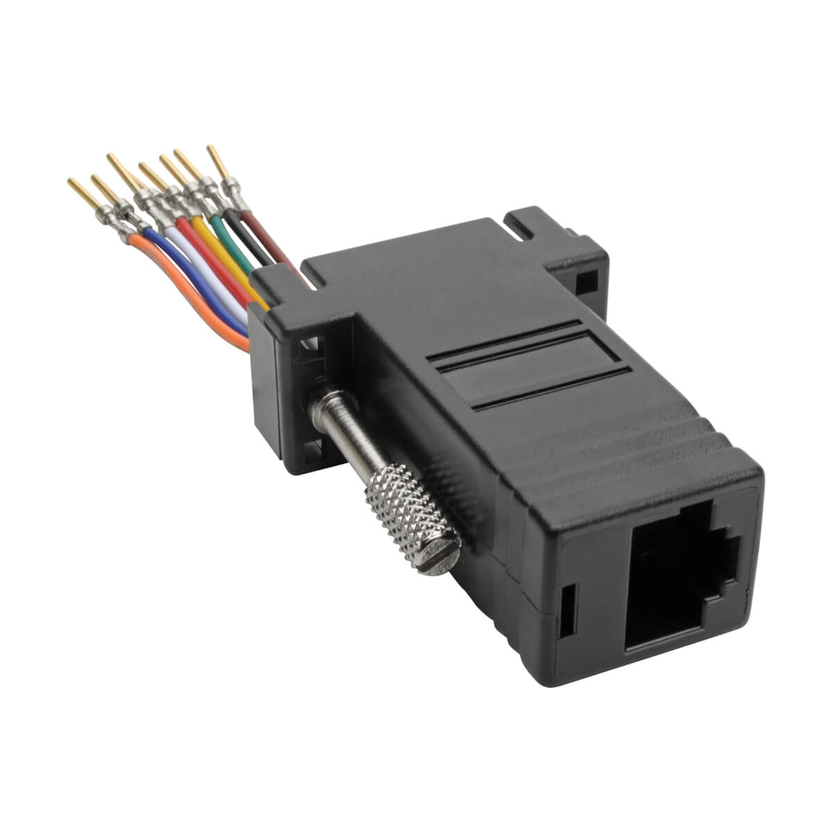 DB9 to RJ45 Modular Serial Adapter, RS-232, RS-422, RS-485 | Eaton