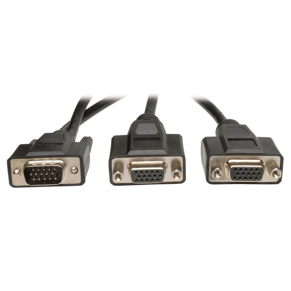 VGA Monitor Y Splitter Cable, High Resolution, 1-ft. | Eaton