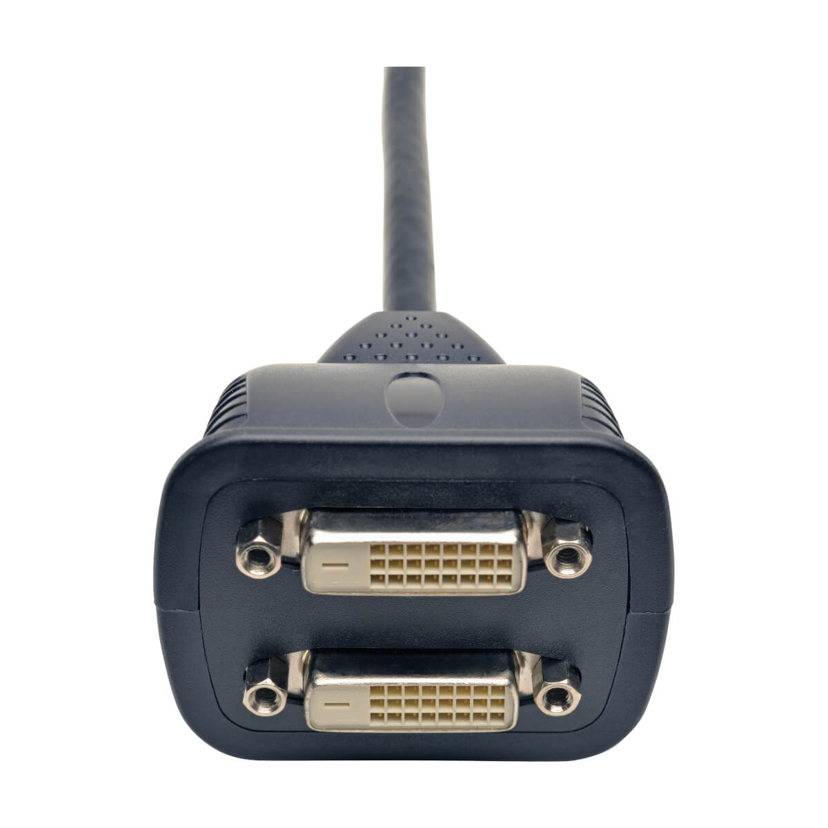 DVI Y Splitter Cable, Digital Monitors (DVI-D M to 2x F), 1 ft. | Eaton