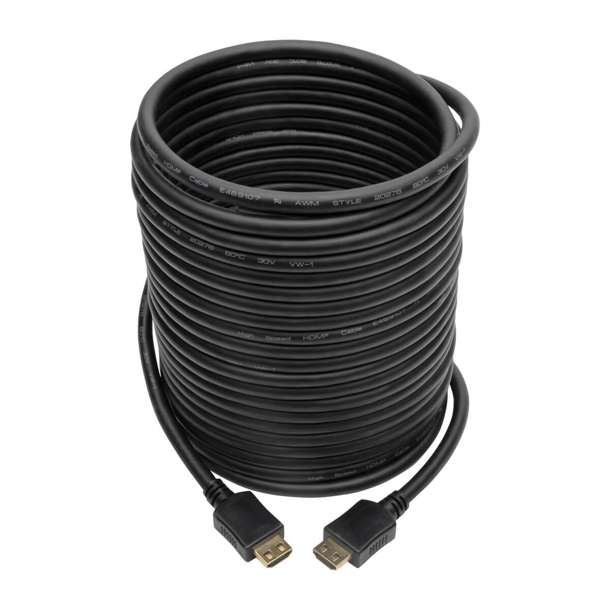HDMI Cable, High-Speed, 30ft, Gripping Connectors | Eaton