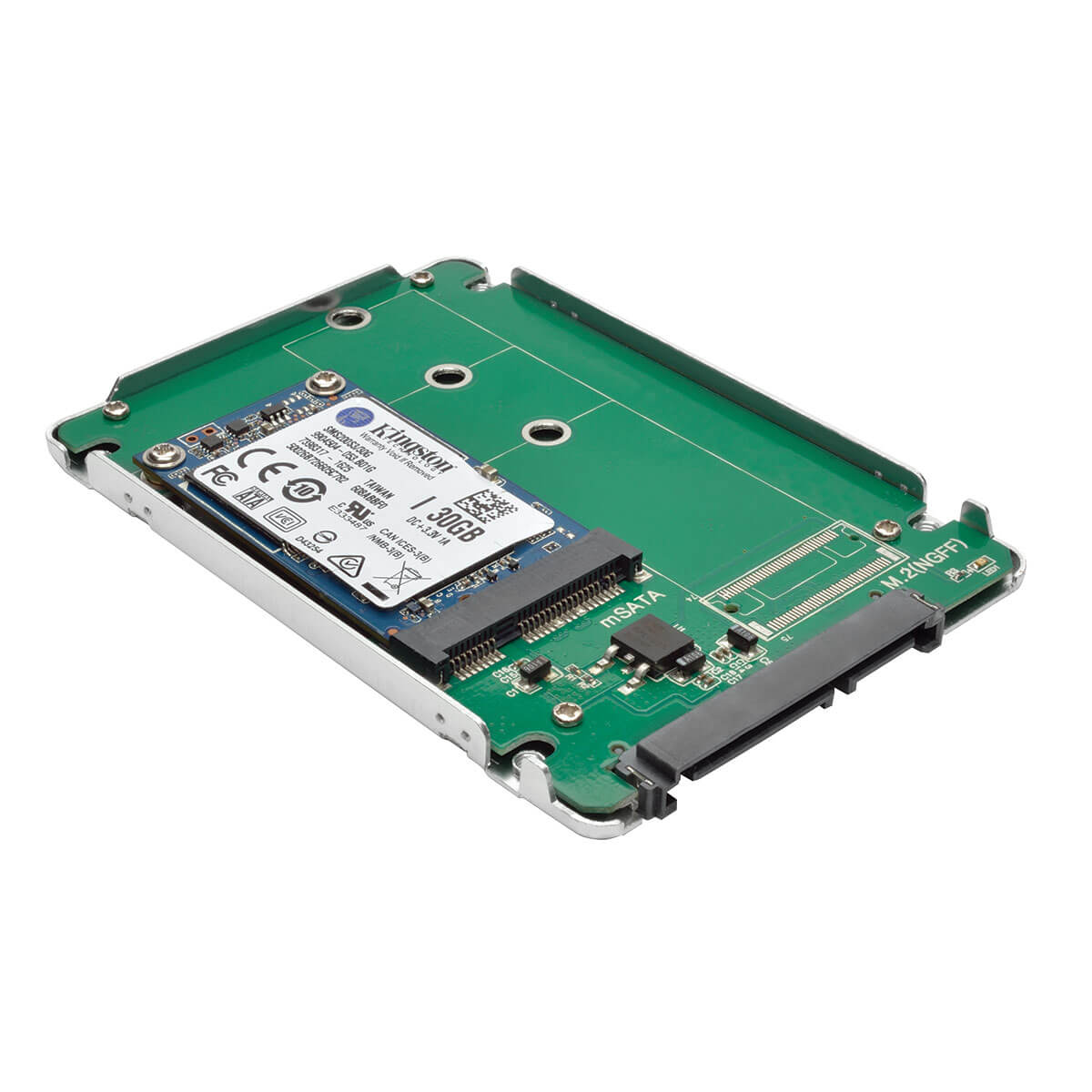 mSATA SSD to 2.5 in. SATA Enclosure Adapter Converter | Eaton