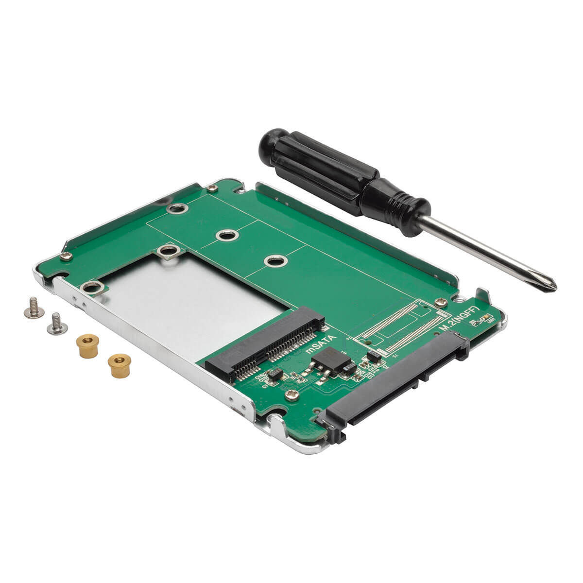 mSATA SSD to 2.5 in. SATA Enclosure Adapter Converter | Eaton