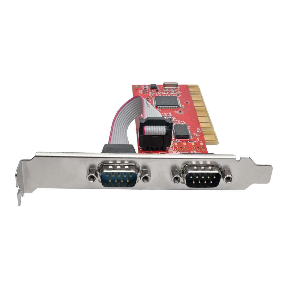 2-Port DB9 (RS-232) Serial PCI Card, 16550 UART, Full Profile | Eaton ...