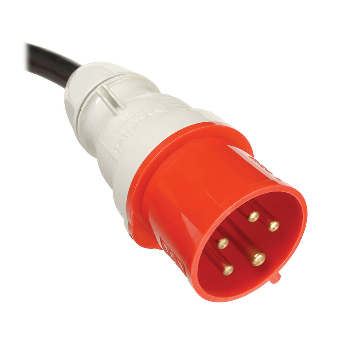 3 Phase Switched PDU - C13, C19, 0U, IEC 309 63A Red, 6-ft | Eaton