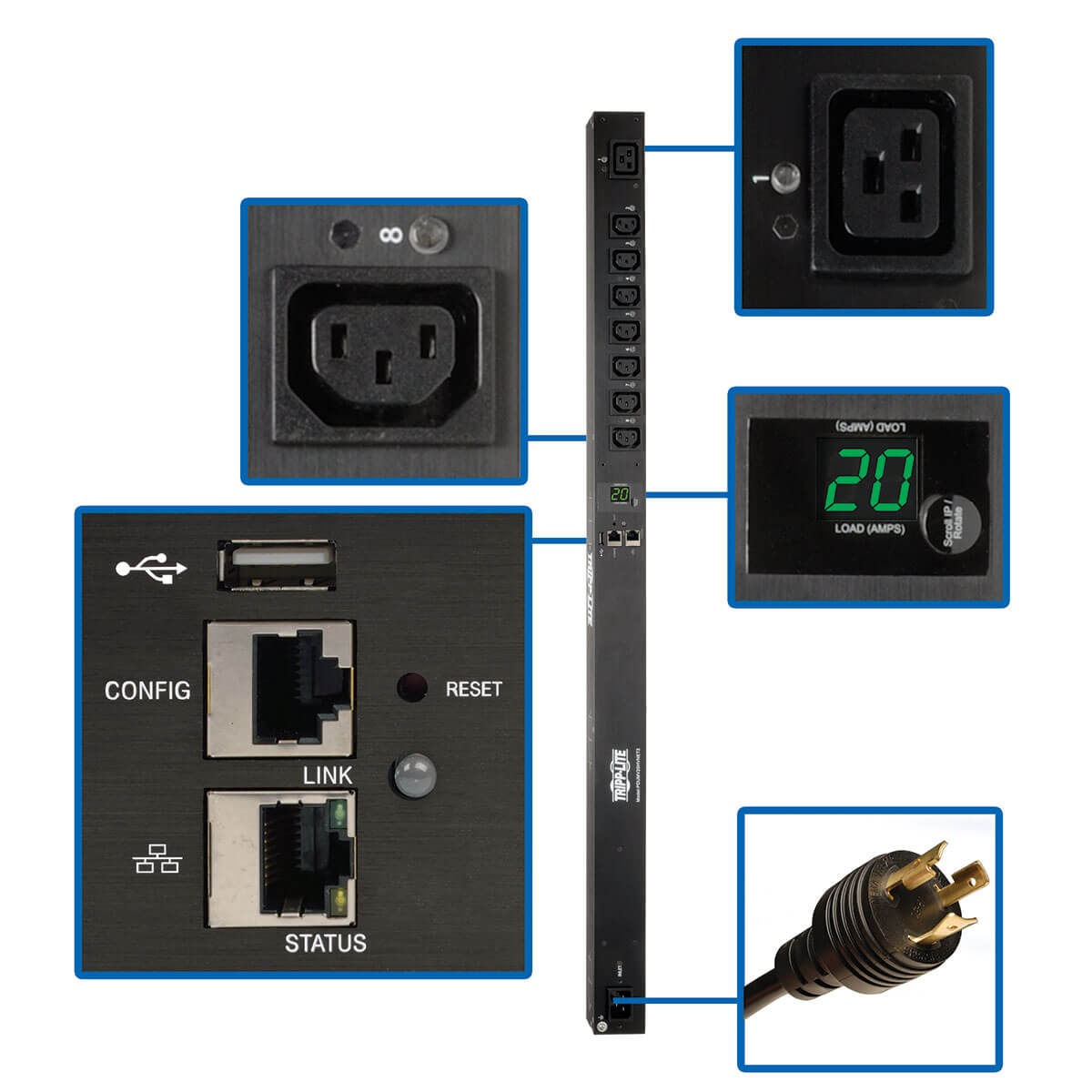 Model Number PDUMV20HVNET2LX | Eaton