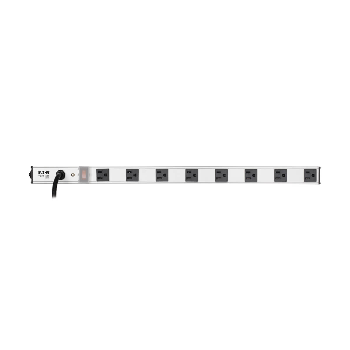 Power Strip, 8 5-15P Outlets, 120V, 10-ft. Cord | Eaton