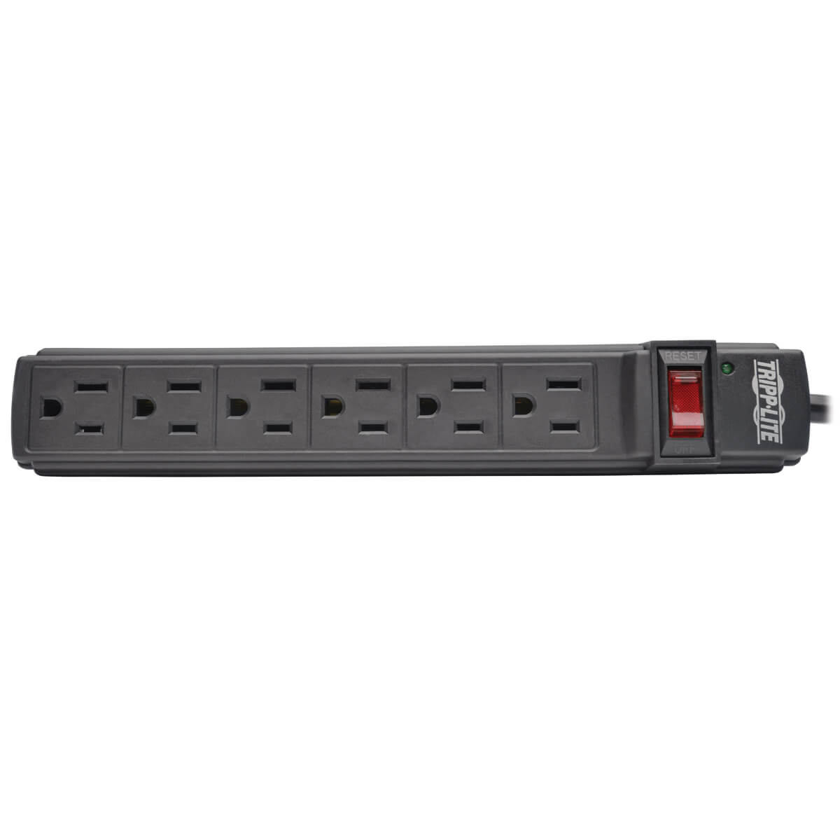 Power It! 6-Outlet Power Strip, 6 ft. Cord, Black Housing | Eaton