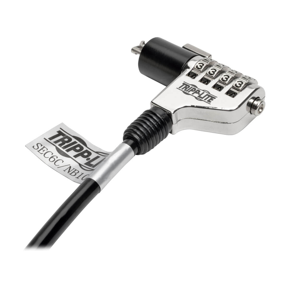 Security Lock for Laptops and Peripherals, 4-Digit Combination, 6 ft ...