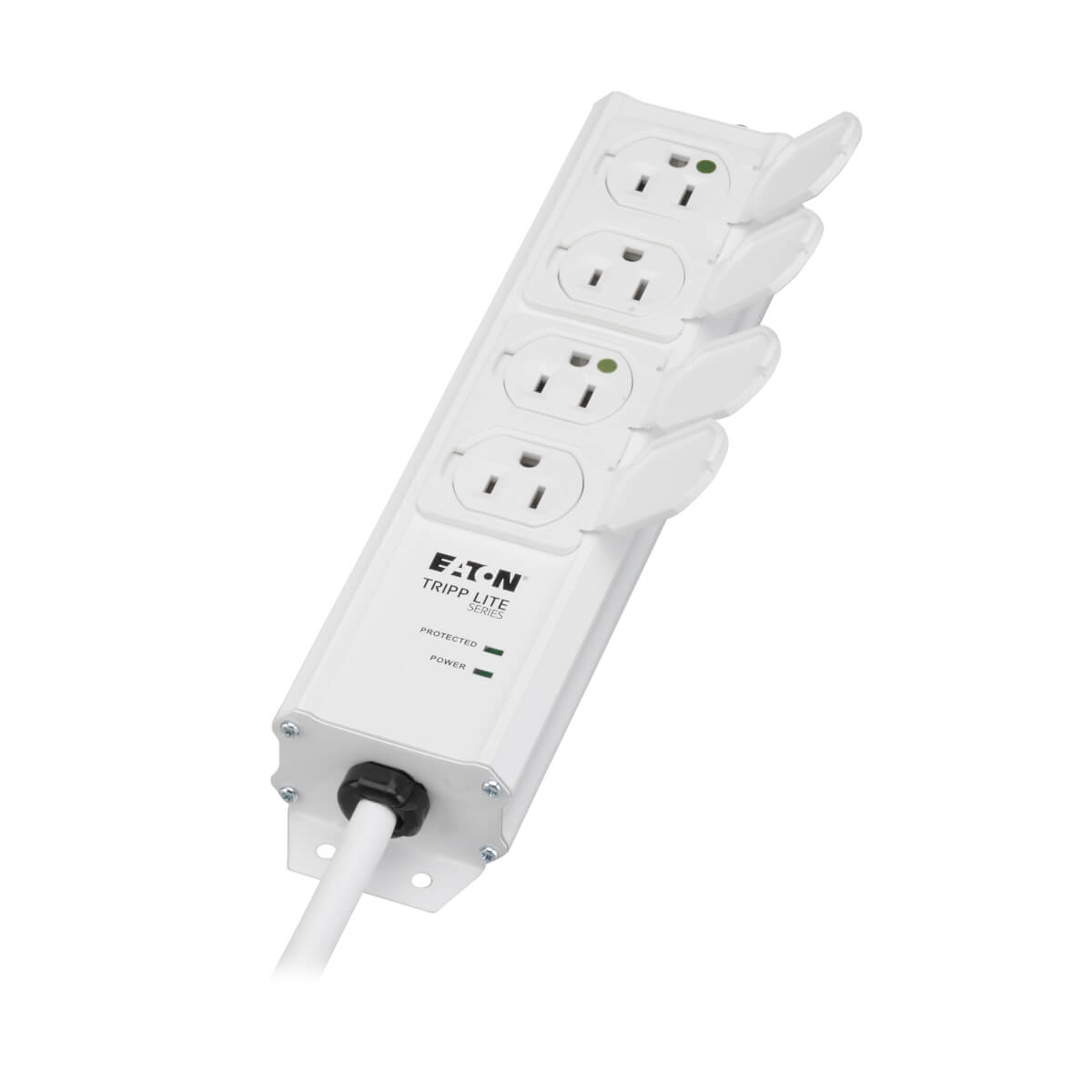 Medical Surge Protector, 4 Green Dot Outlets, 6 ft. Cord | Eaton