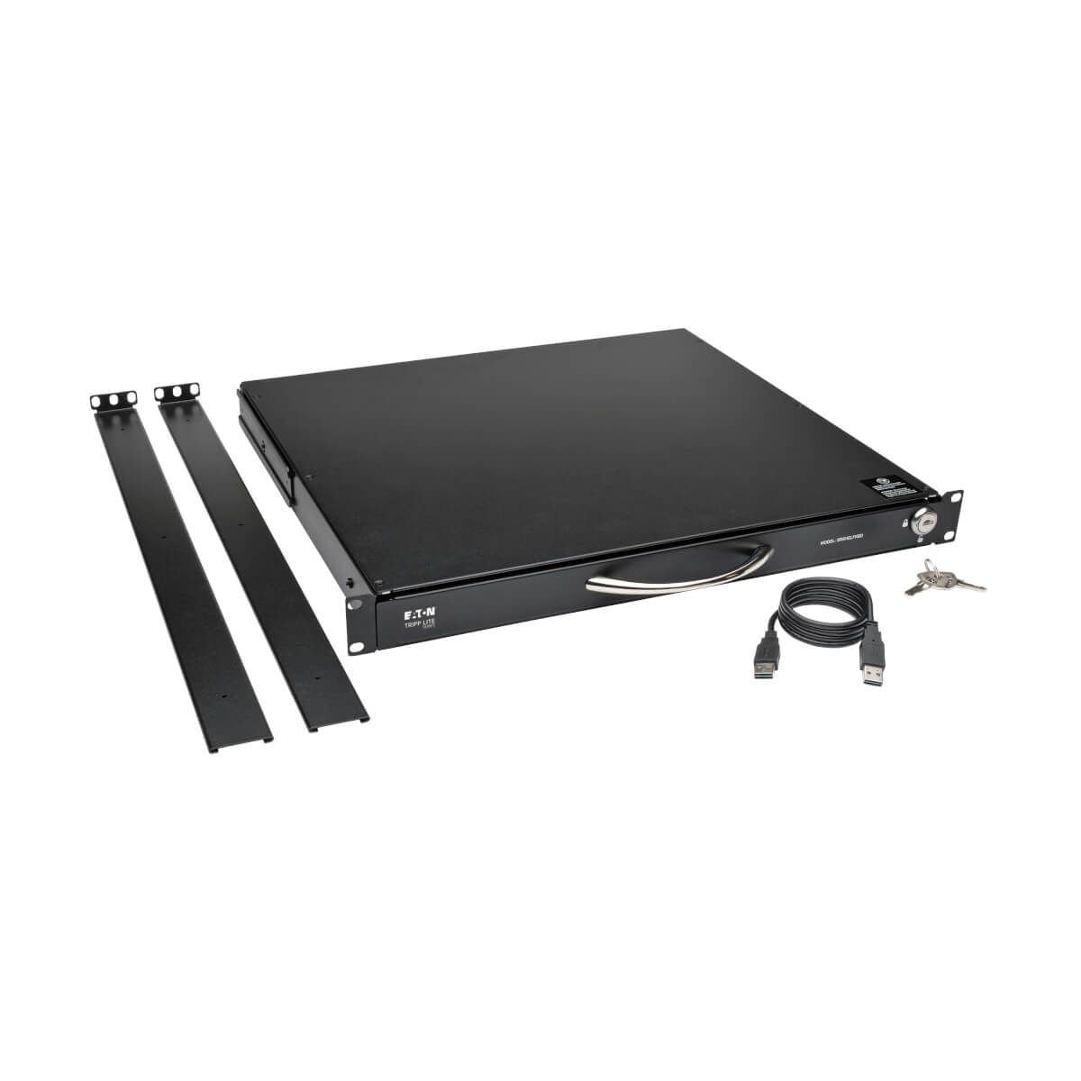 SmartRack 1U Rack-Mount Keyboard, KVM Cable Kit | Eaton