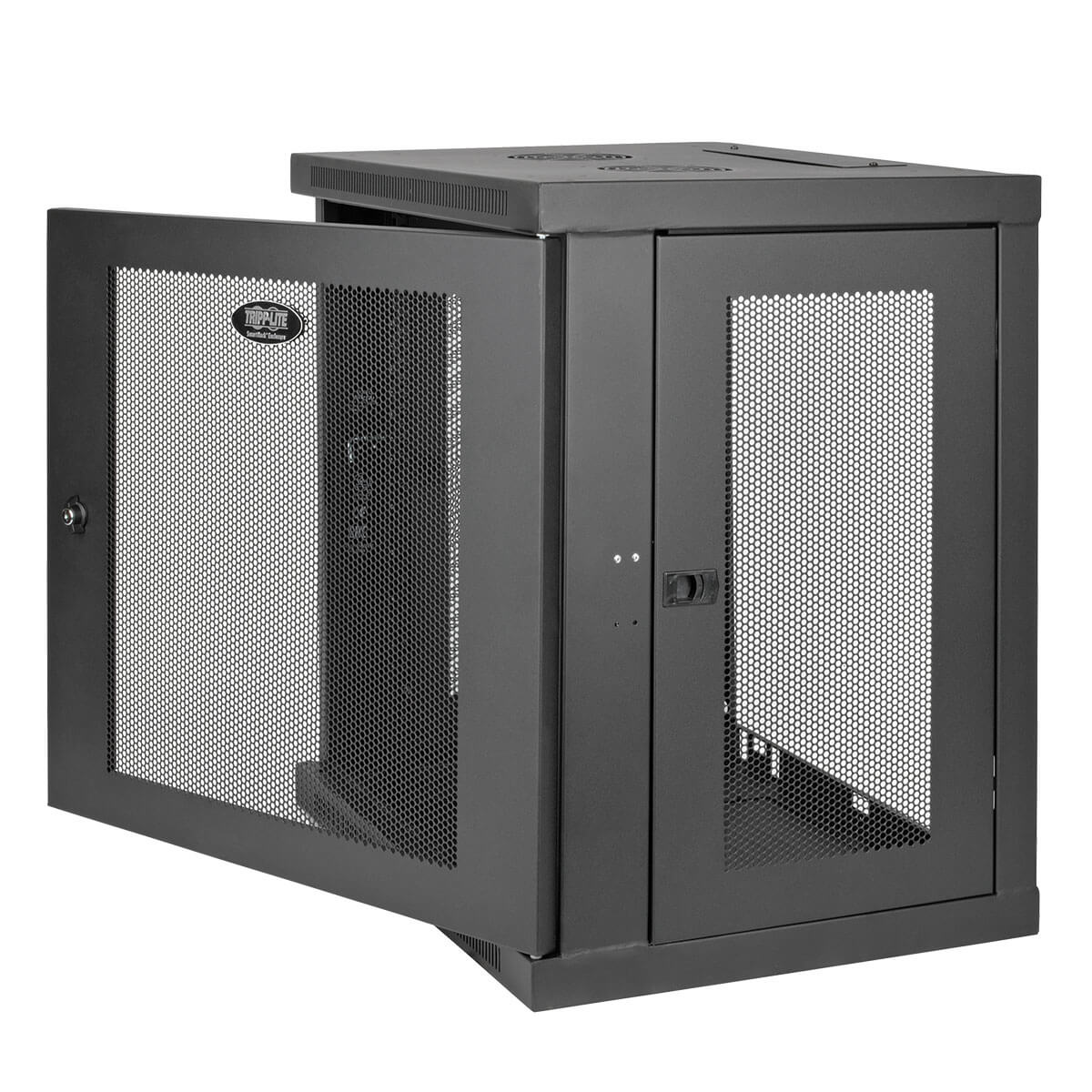 12U Server Rack Cabinet, Low Profile, Switch-Depth, Wall-Mount | Eaton