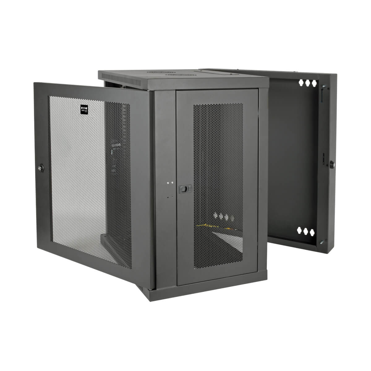 15U Server Rack Cabinet, Switch-Depth, Wall-Mount | Eaton