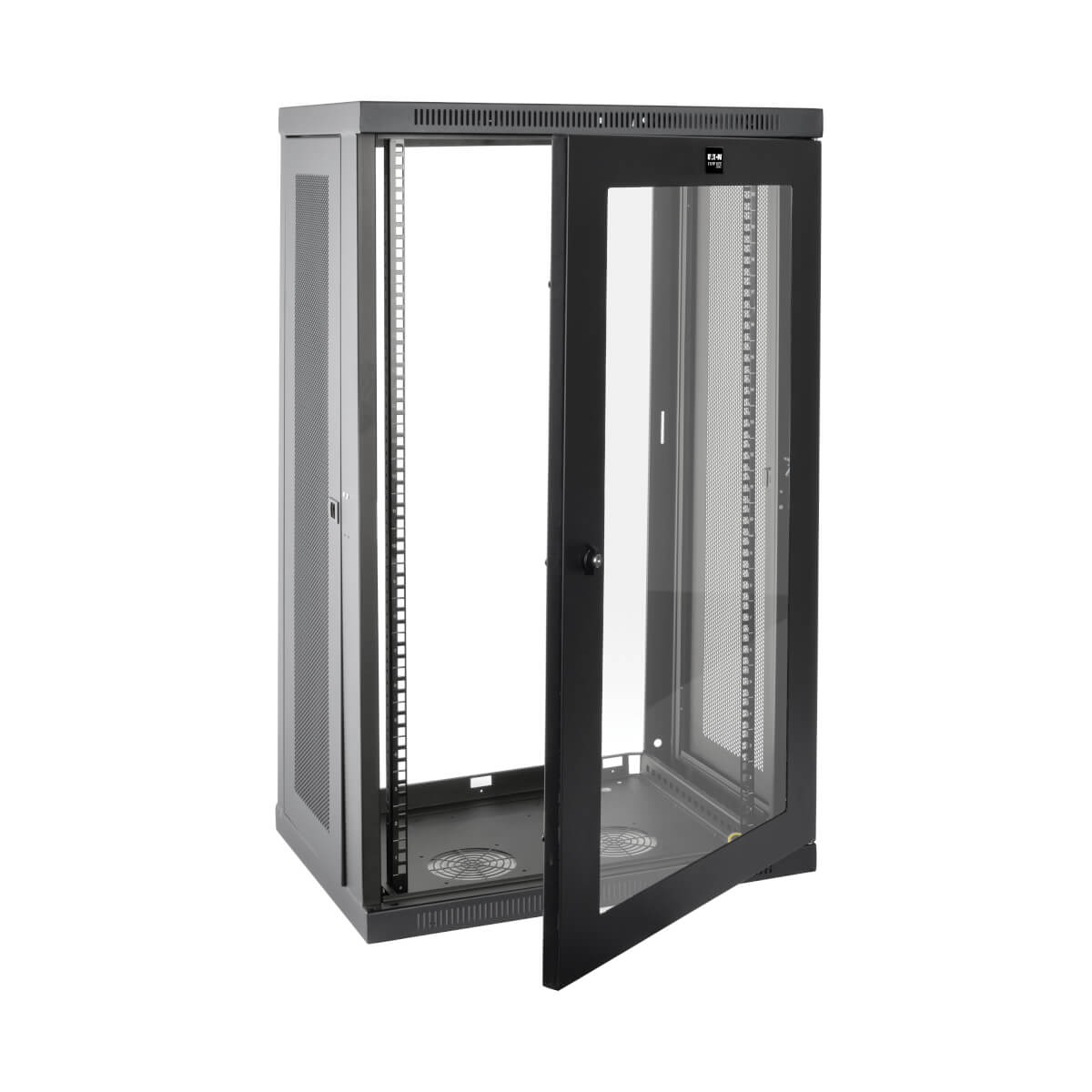 21U Server Rack Cabinet, Switch-Depth, Wall-Mount, Window | Eaton
