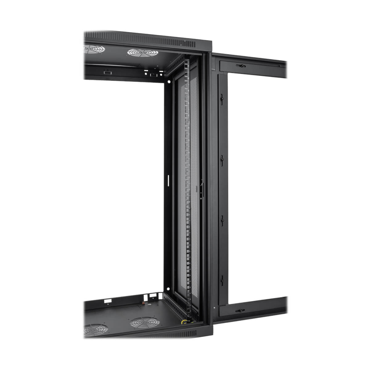 21U Server Rack Cabinet, Switch-Depth, Wall-Mount, Window | Eaton