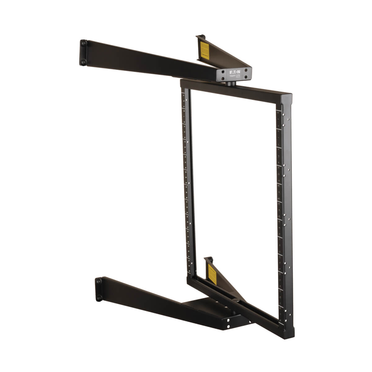 12U 2-Post Open Frame Server Rack, Switch-Depth, Wall-Mount | Eaton