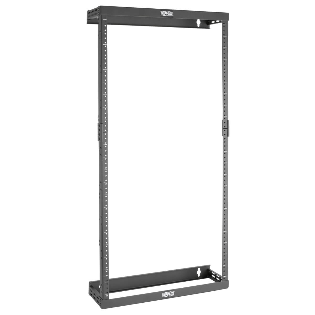 Expandable 2-Post Open Frame Server Rack, Wall-Mount, Patch-Depth | Eaton