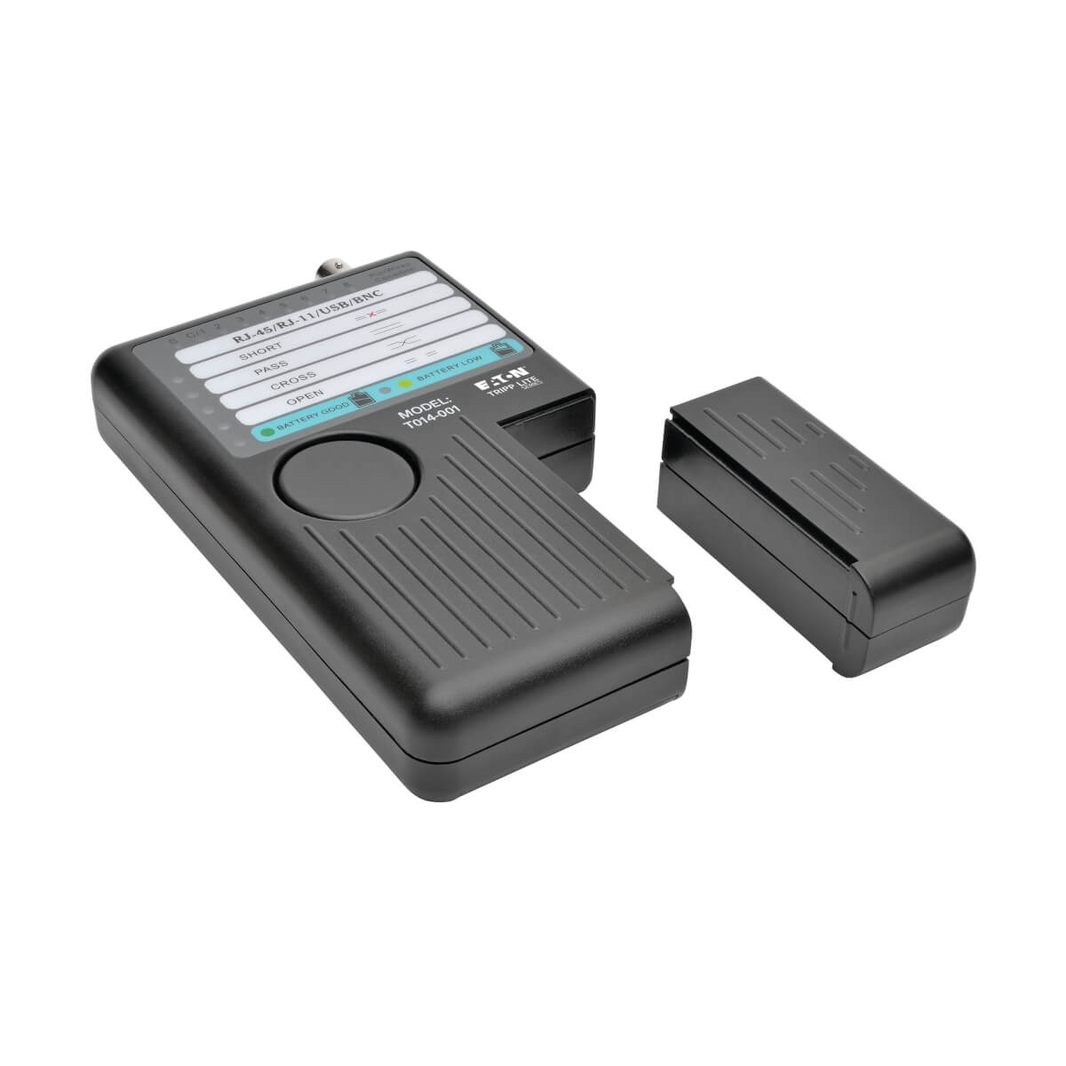 Cable Continuity Tester, Cat5/Cat6/Cat6a, Phone, USB, Coax | Eaton