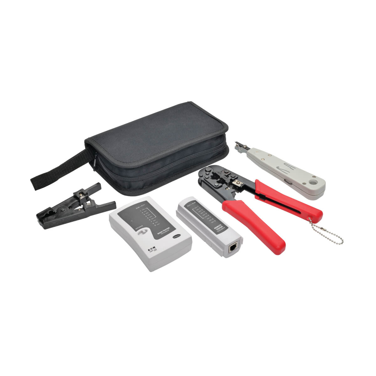 4-Piece Network Installer Tool Kit, Carrying Case | Eaton