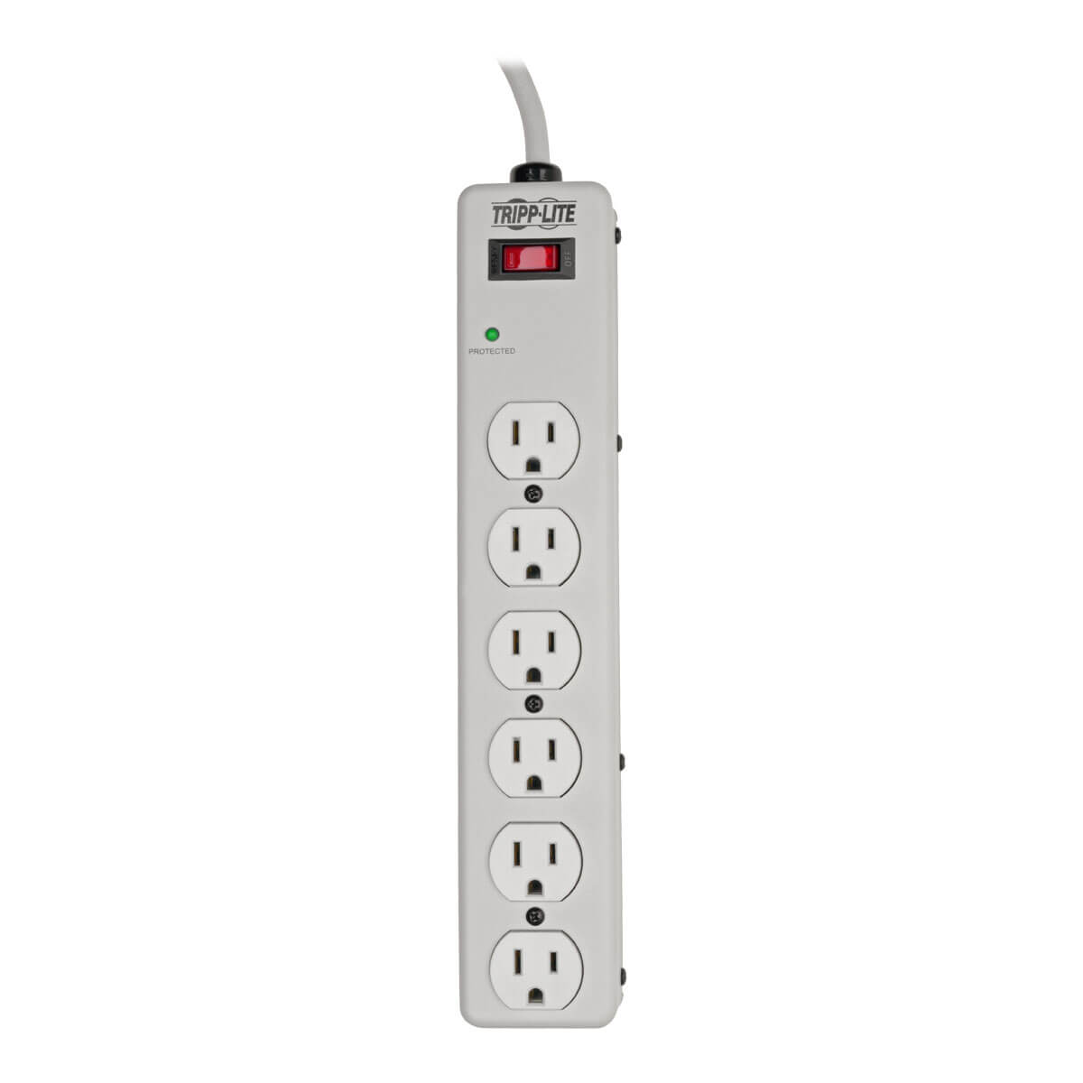 Surge Protector, 6 Outlet, 900 Joules, 6-ft Cord, LED | Eaton
