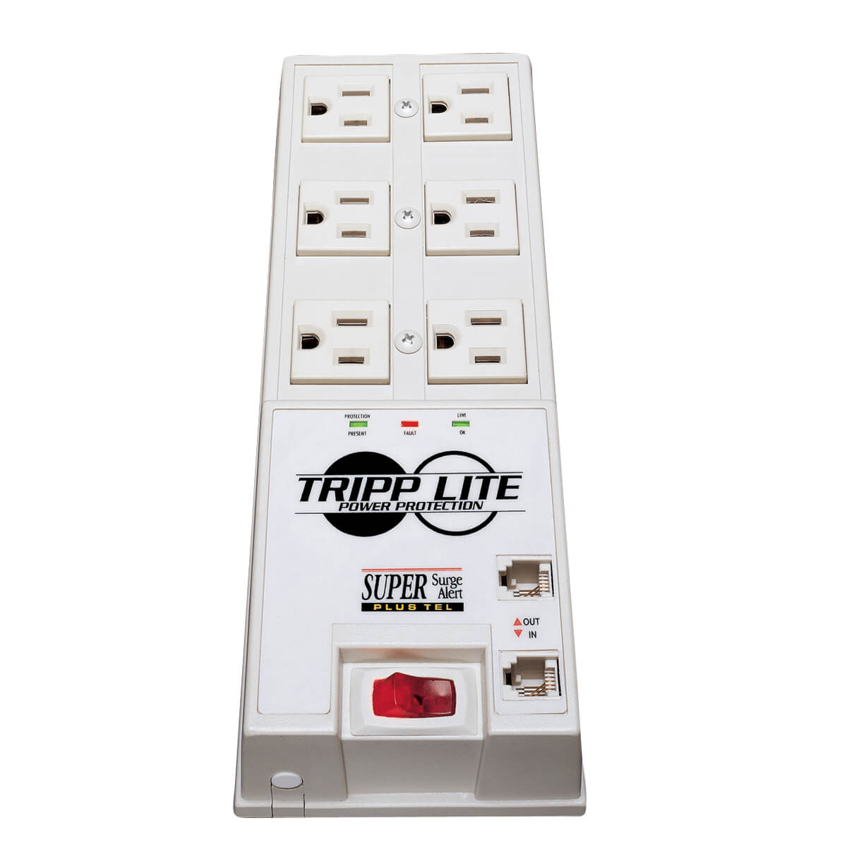 Surge Protector, 6 Outlet, 3040 Joules, 6-ft Cord | Eaton