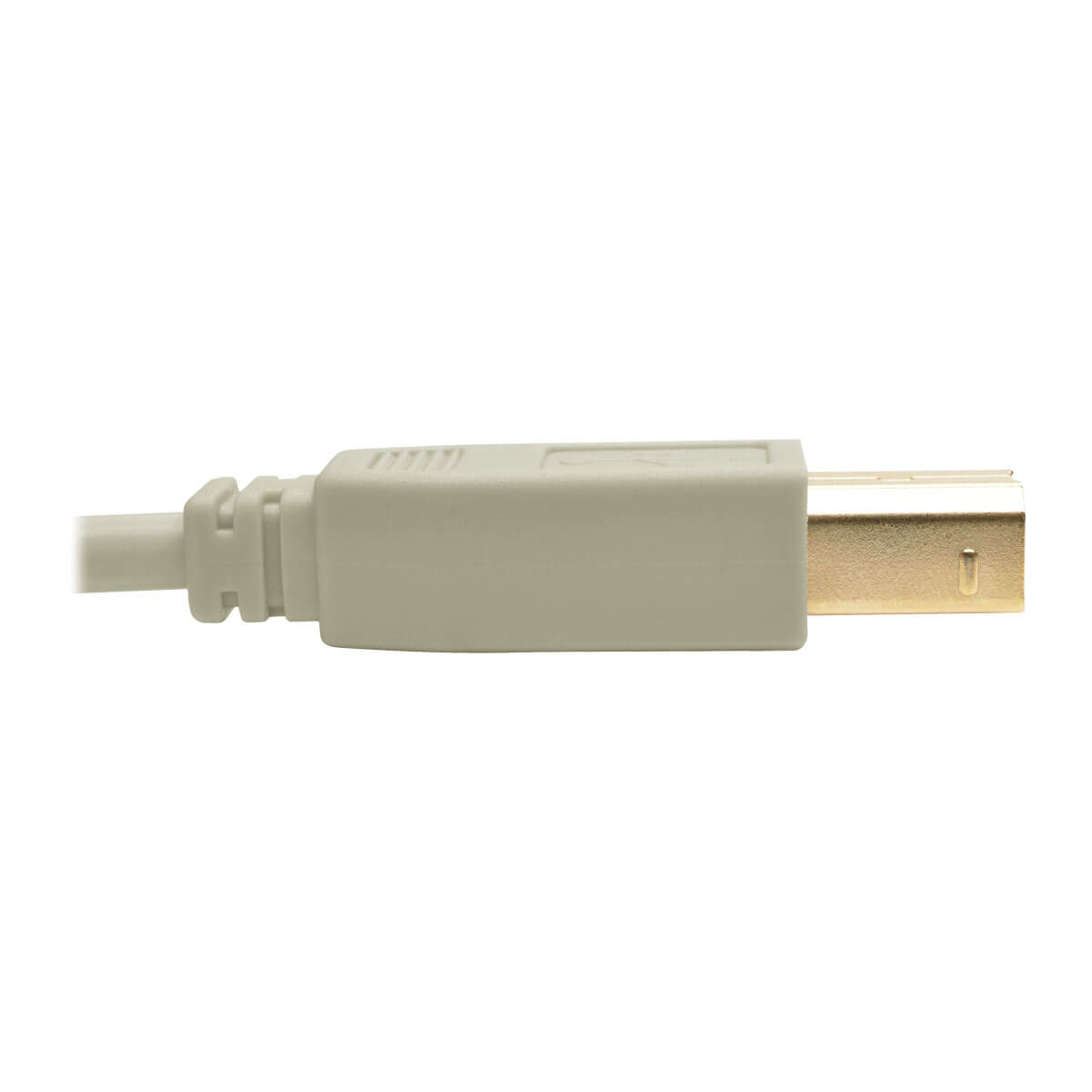 USB 2.0 A/B Cable, Beige, 15 ft. | Eaton