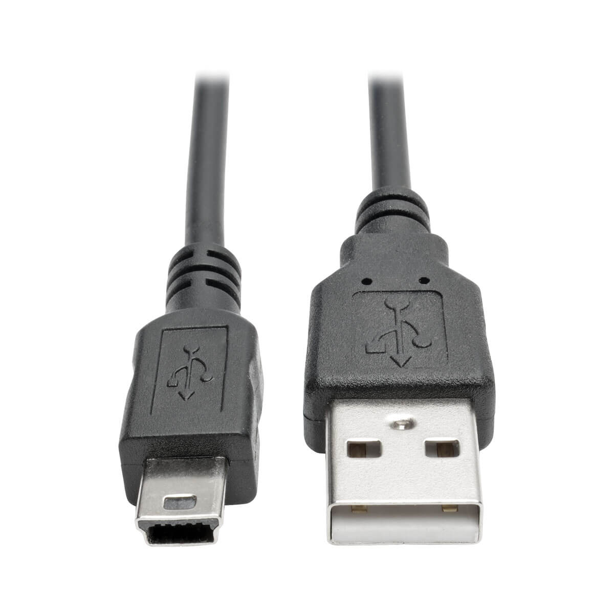 USB 2.0 A to Mini-B Coiled Cable, 6 ft. | Eaton