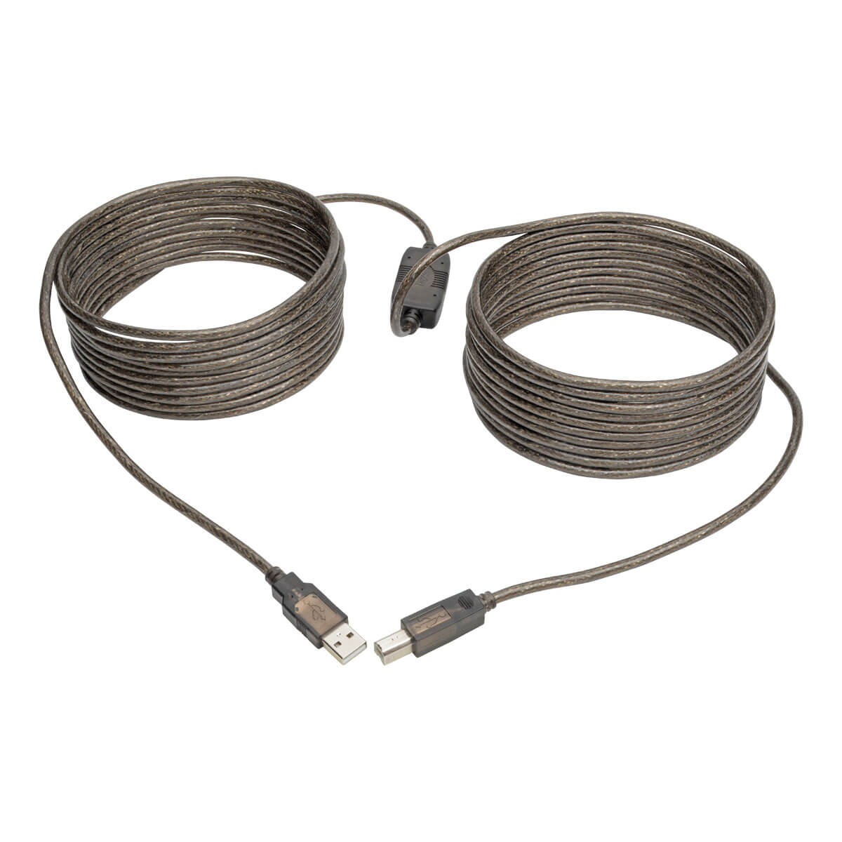 USB 2.0 A/B Active Repeater Cable, 30 ft. | Eaton