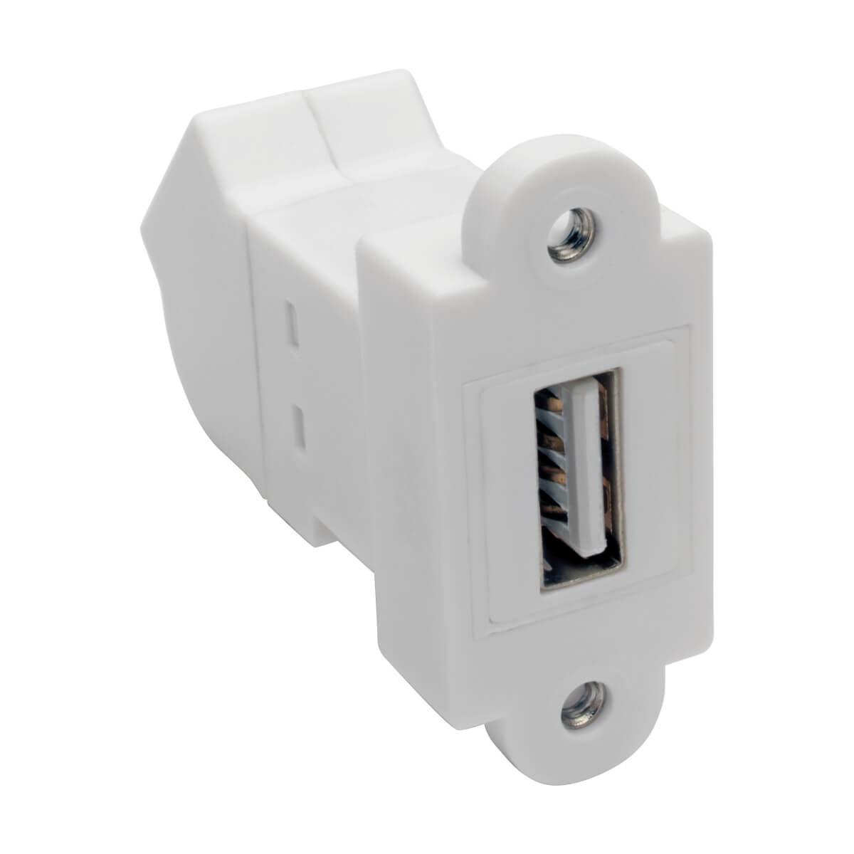 Right Angle USB Connector, White | Eaton